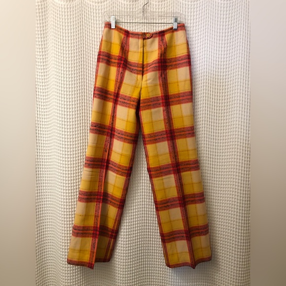 Pendleton | Pants & Jumpsuits | Vintage Plaid Wool Pendleton Pants ...